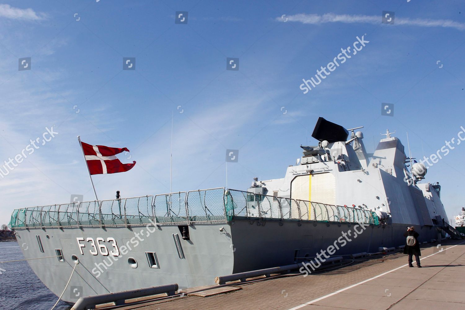Danish Royal Navy Iver Huitfeldtclass Frigate Editorial Stock Photo ...