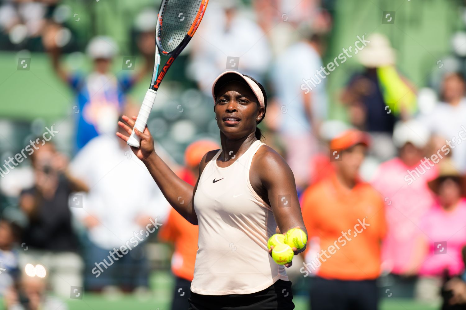 Sloane Stephens United States Action Editorial Stock Photo - Stock ...