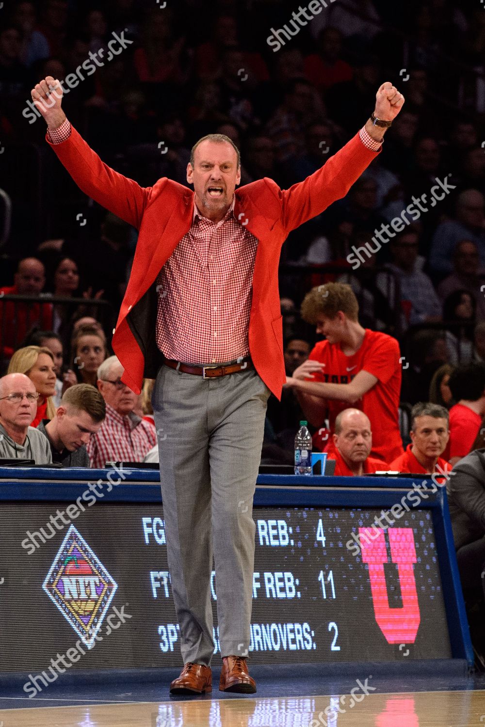 Utah Utes Head Coach Larry Krystkowiak Editorial Stock Photo - Stock ...