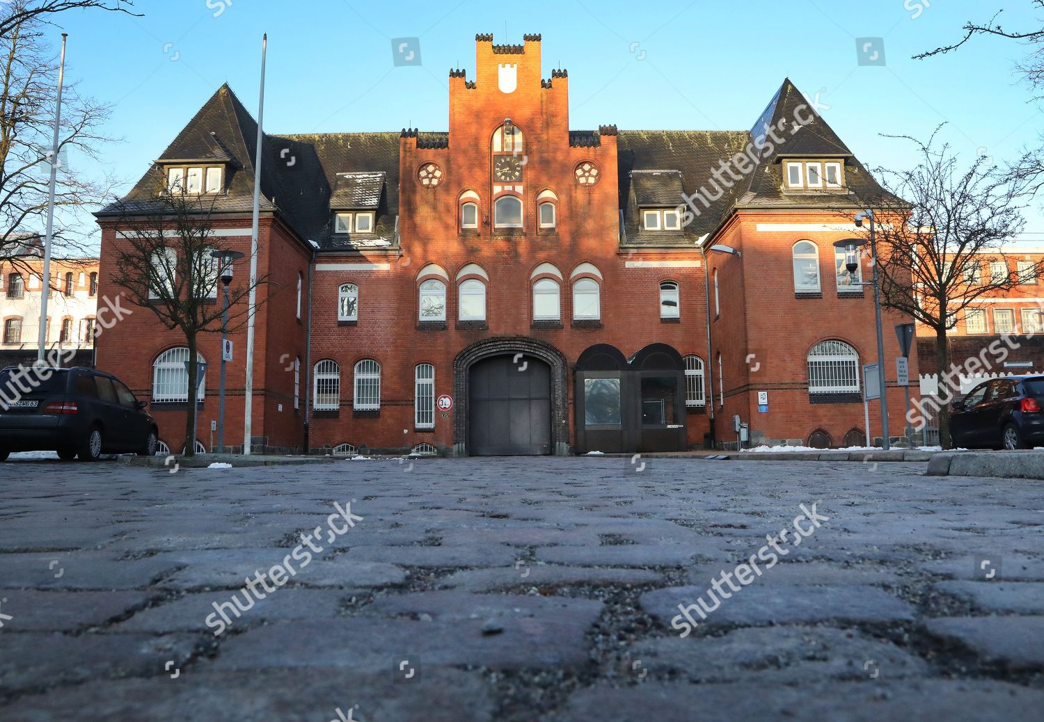 View Main Entrance Justizvollzugsanstalt Jva Neumuenster Editorial ...
