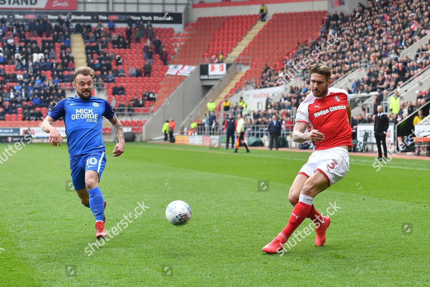 Rotherham United Defender Joe Mattock 3 Editorial Stock Photo - Stock ...