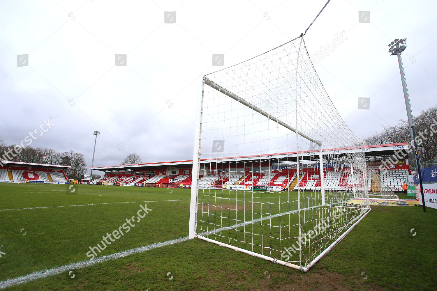 General View Ground During Stevenage Vs Editorial Stock Photo - Stock ...
