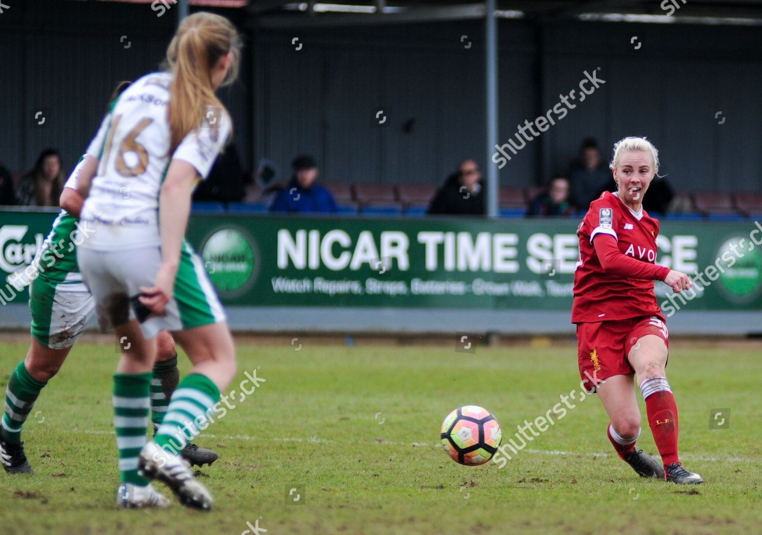 Ashley Hodson Liverpool Shoots Yeovil Goal Editorial Stock Photo ...