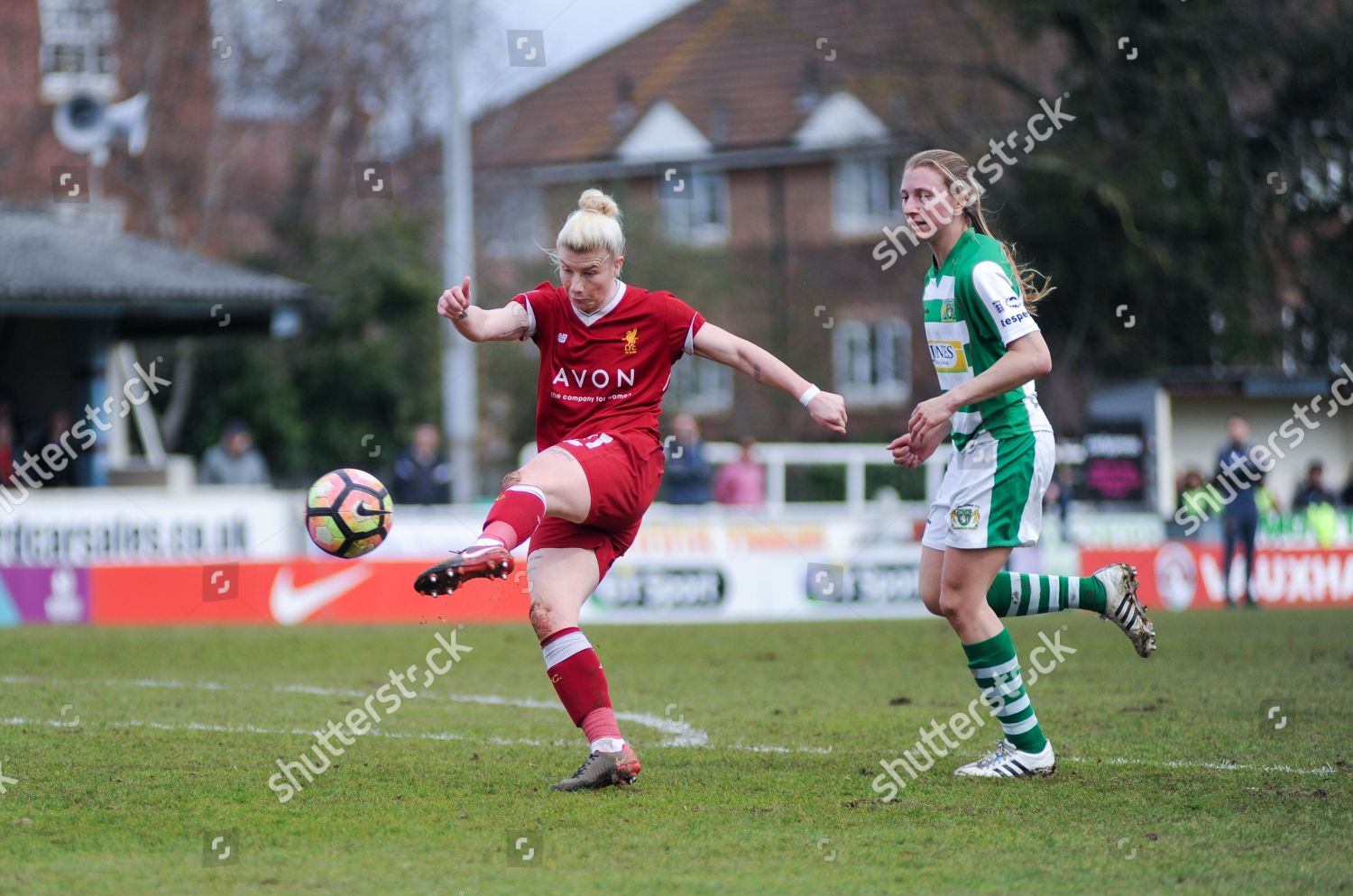 Bethany England Liverpool Takes Shot Goal Editorial Stock Photo - Stock ...