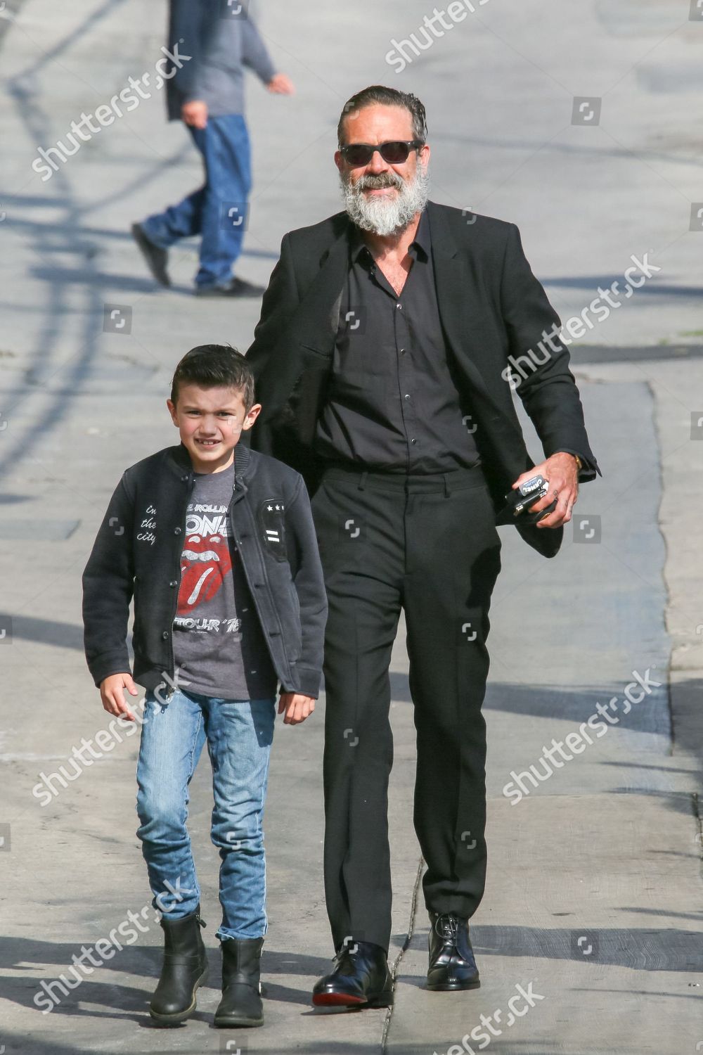 Jeffrey Dean Morgan His Son Augustus Editorial Stock Photo - Stock ...