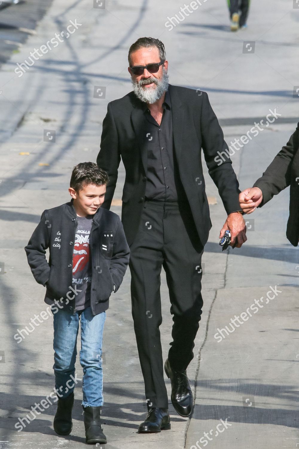 Jeffrey Dean Morgan His Son Augustus Editorial Stock Photo - Stock ...