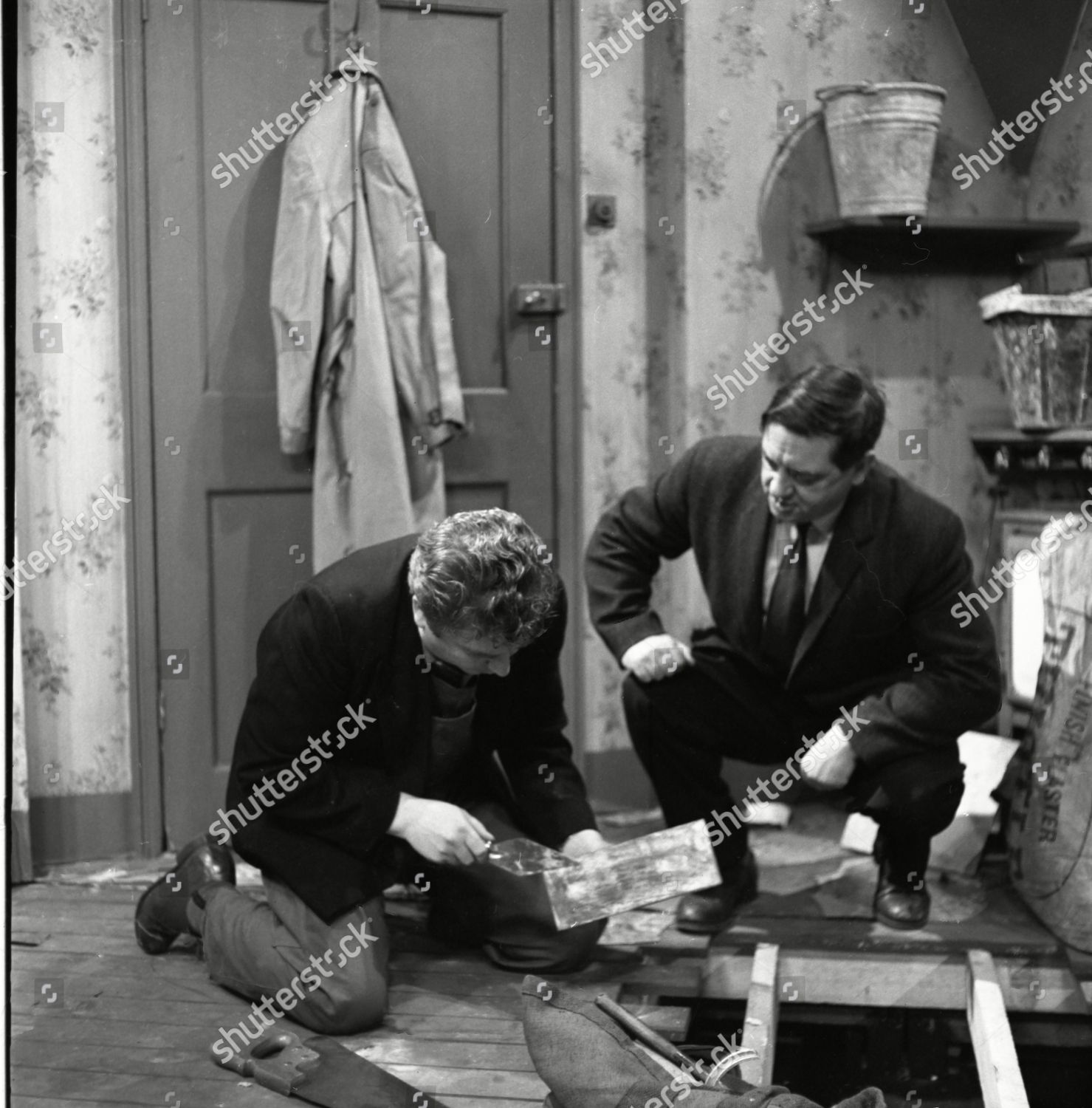 Peter Adamson Len Fairclough Frank Pemberton Editorial Stock Photo ...