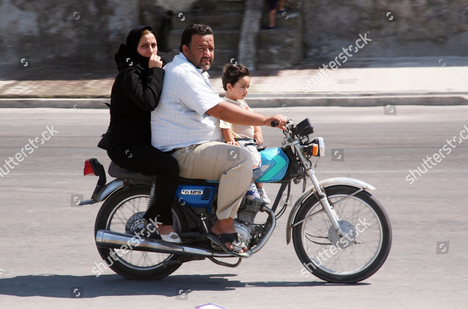 Motorcycle Popular Form Transport Bushir Iran Editorial Stock Photo ...