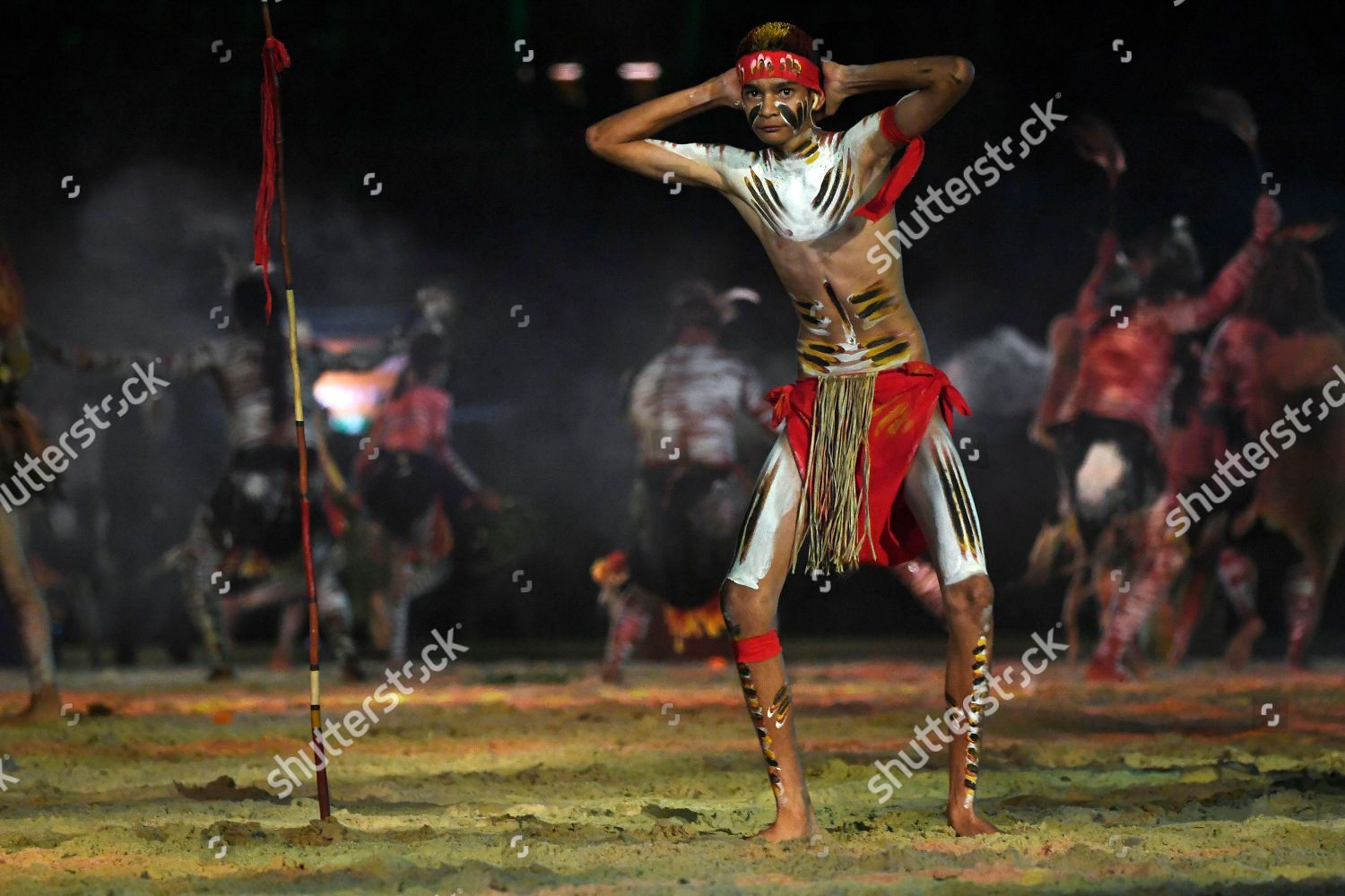 Traditional Smoking Ceremony Performed During Opening Editorial Stock ...