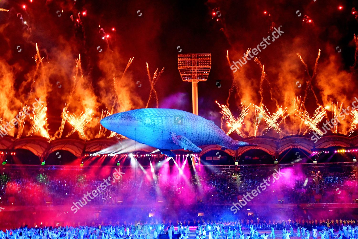 Migaloo Inflatable Humpback Whale Floats Above Editorial Stock Photo ...