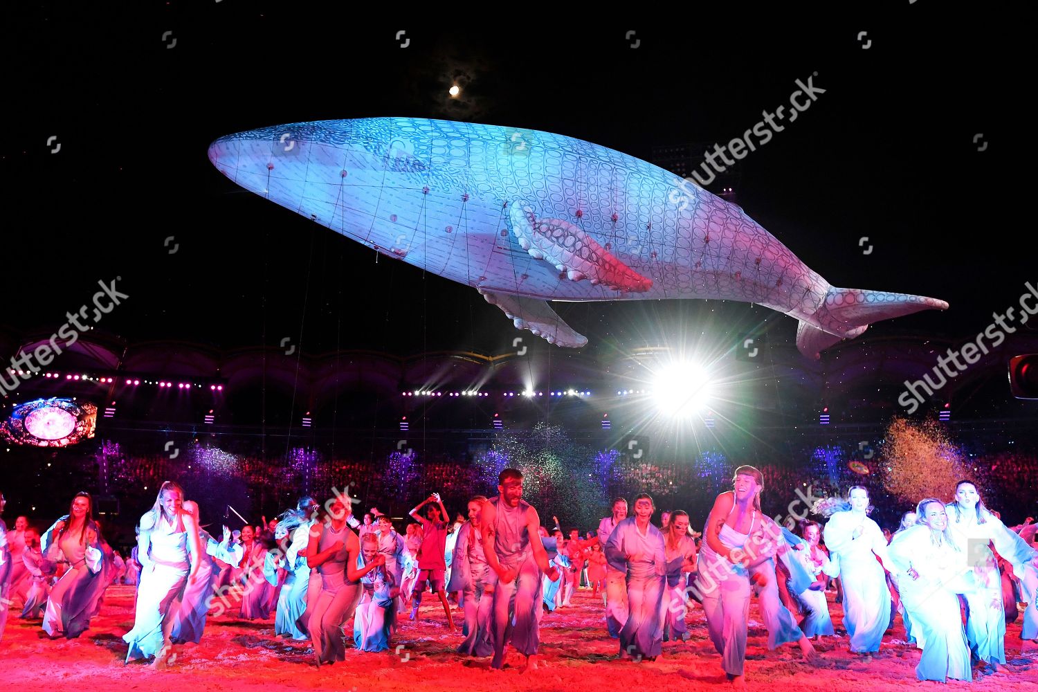Migaloo Inflatable Humpback Whale Floats Above Editorial Stock Photo ...