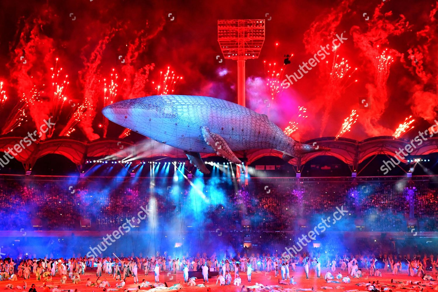 Migaloo Inflatable Humpback Whale Floats Above Editorial Stock Photo ...