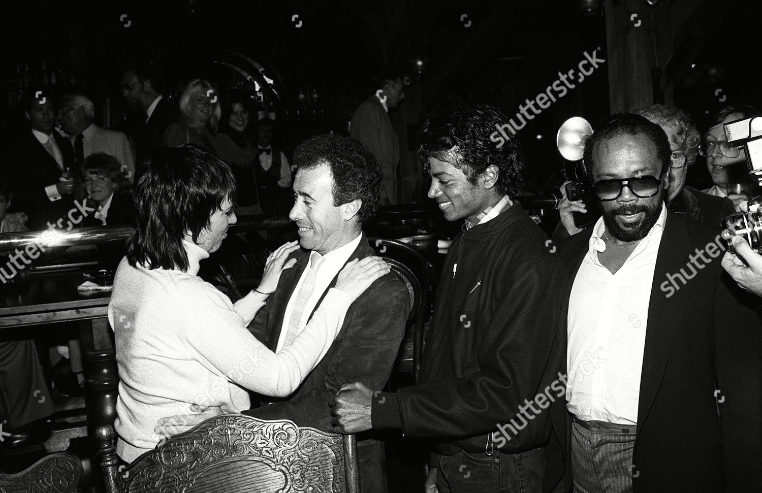 Liza Minnelli David Geffen Michael Jackson Editorial Stock Photo ...