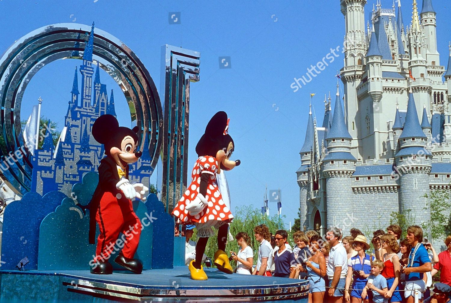 Mickey Mouse On Float During Celebrations Editorial Stock Photo - Stock ...