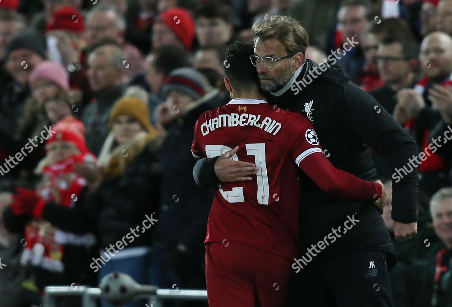 Jurgen Klopp Manager Liverpool Hugs Alex Editorial Stock Photo - Stock ...