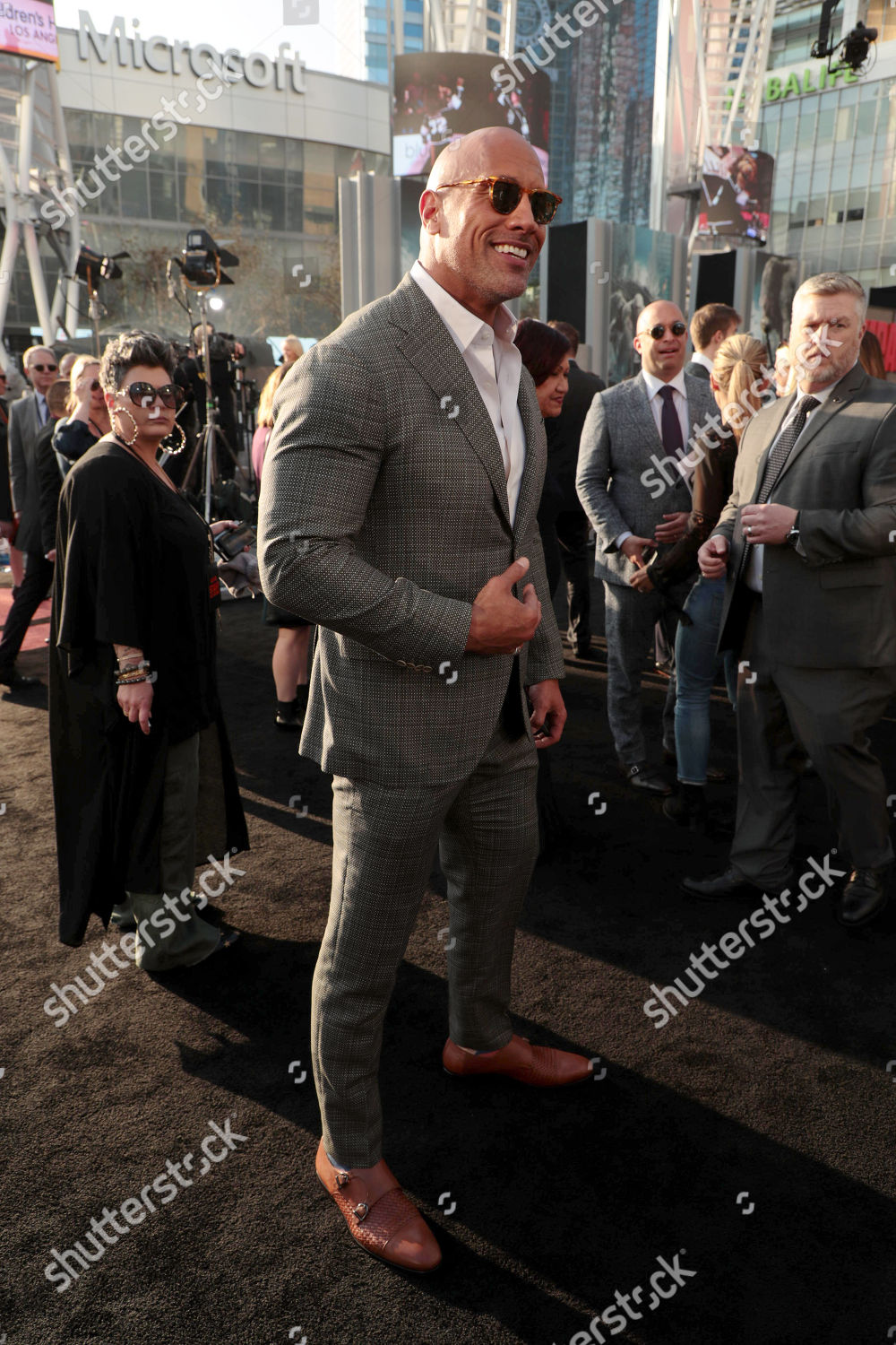 Dwayne Johnson Executive Produceractor Editorial Stock Photo - Stock ...