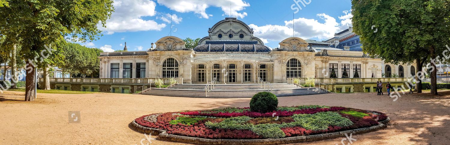 Panoramic View Vichy Opera Palace Congres Editorial Stock Photo - Stock ...