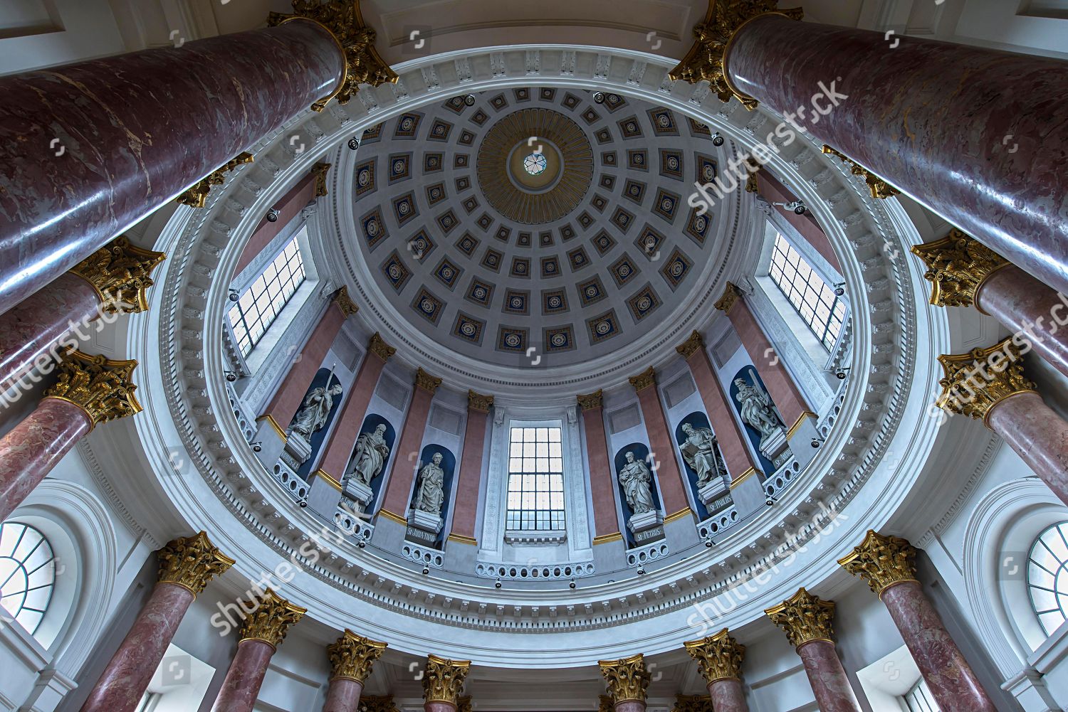 Dome Catholic Parish Church St Elisabeth Editorial Stock Photo - Stock ...