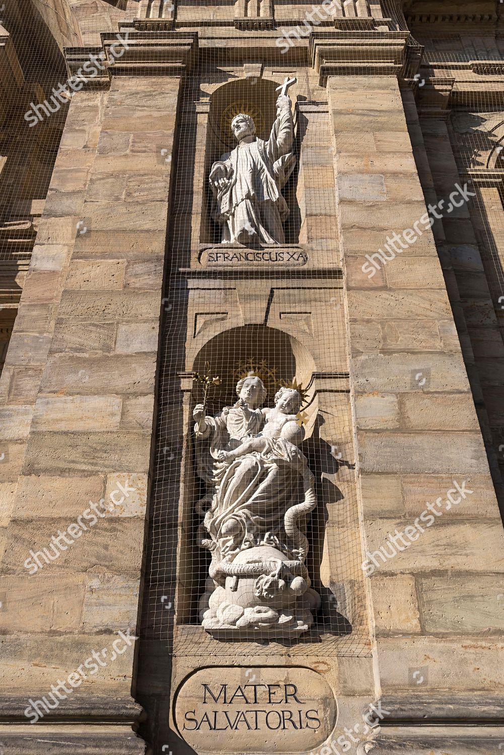 Sculptures Maria Immaculata St Francis St Editorial Stock Photo - Stock ...