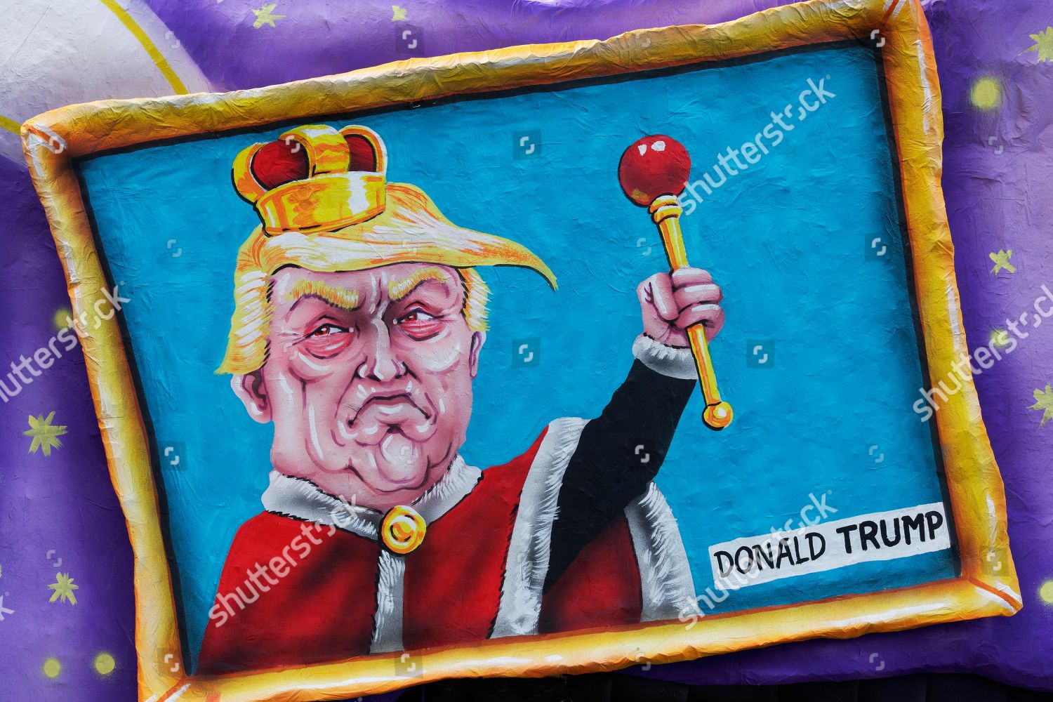 Us President Donald Trump King Scepter Editorial Stock Photo - Stock ...