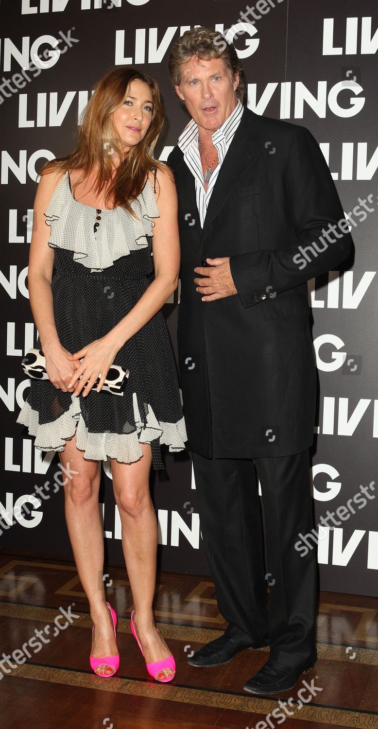 Lisa Snowdon David Hasselhoff Editorial Stock Photo - Stock Image ...