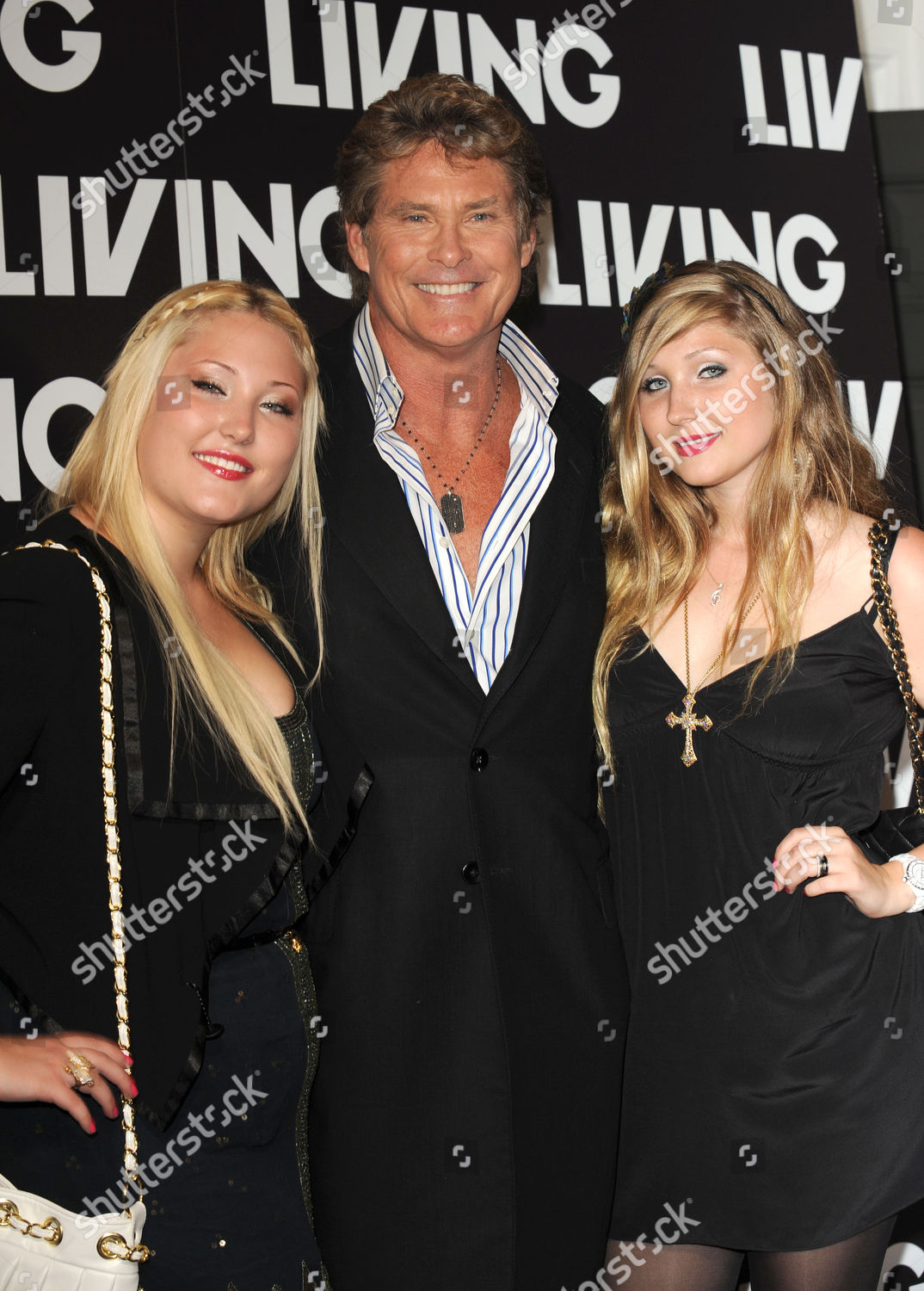 David Hasselhoff Daughters Hayley Taylor Editorial Stock Photo - Stock ...