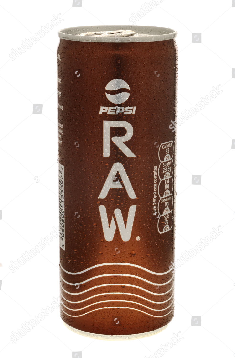 Can Pepsi Raw Cola Drink Natural Editorial Stock Photo - Stock Image ...