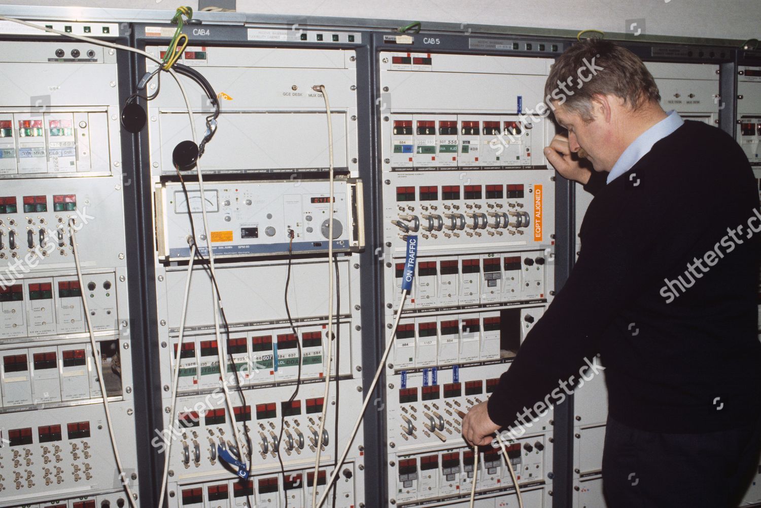 Control Room British Telecom Satellite Earth Editorial Stock Photo ...