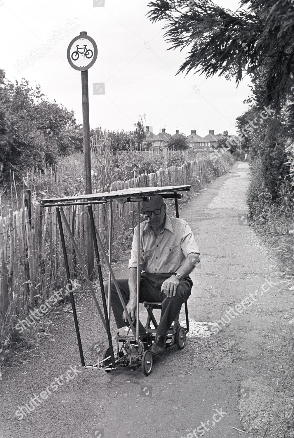 Alan Freeman Inventor Solar Powered Car Editorial Stock Photo - Stock ...