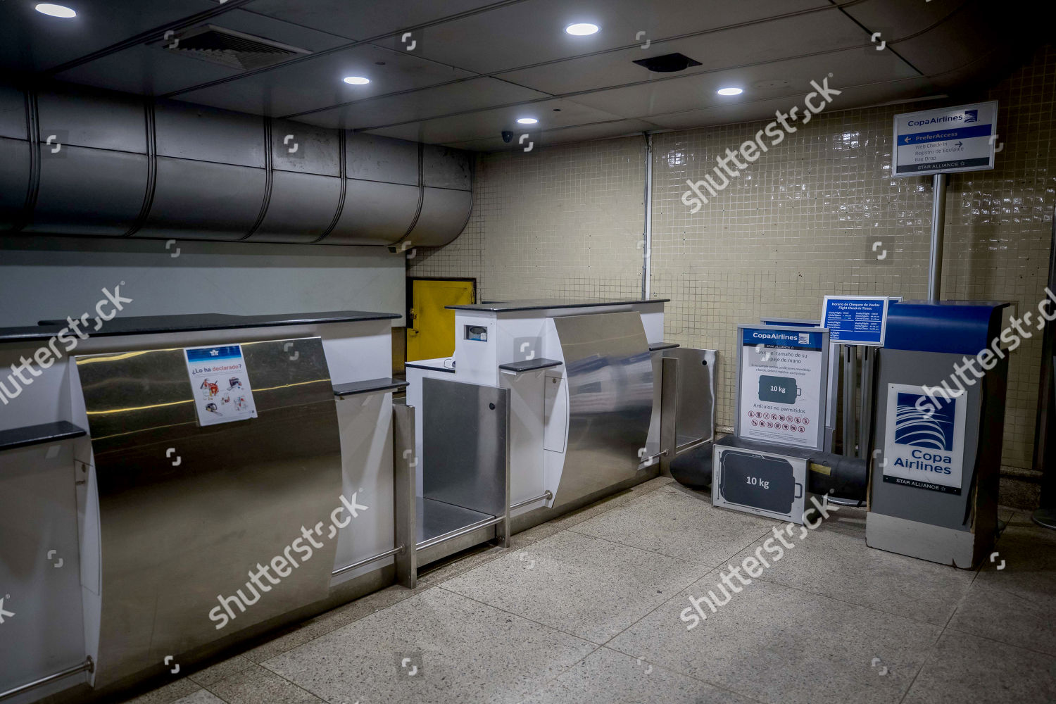 View Copa Airlines Empty Ticket Booths Editorial Stock Photo - Stock ...