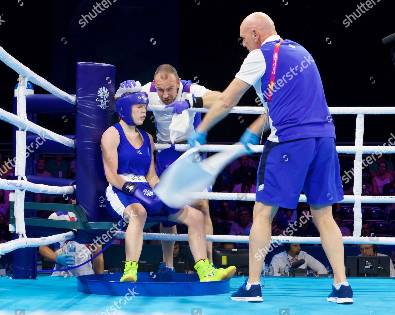BOXING TEAM SCOTLAND FIRST FEMALE BOXER Editorial Stock Photo - Stock ...
