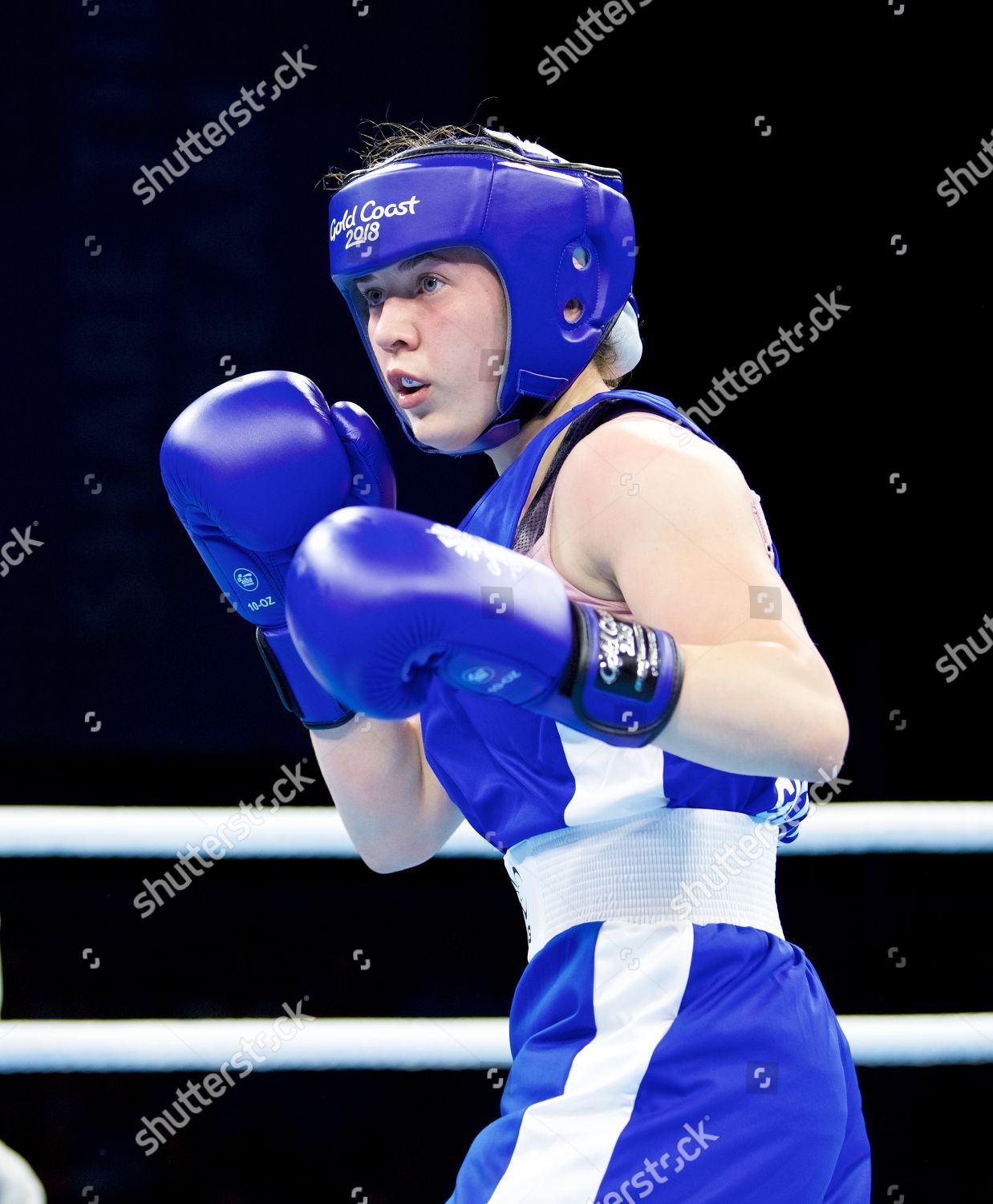 Boxing Team Scotland First Female Boxer Editorial Stock Photo - Stock ...