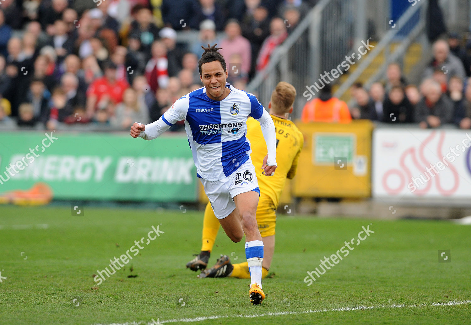 Kyle Bennett Bristol Rovers Celebrates Editorial Stock Photo - Stock ...