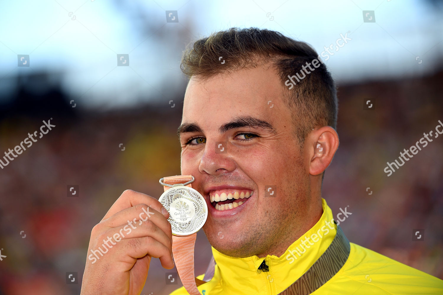 Matty Denny Australia Poses His Silver Editorial Stock Photo - Stock ...