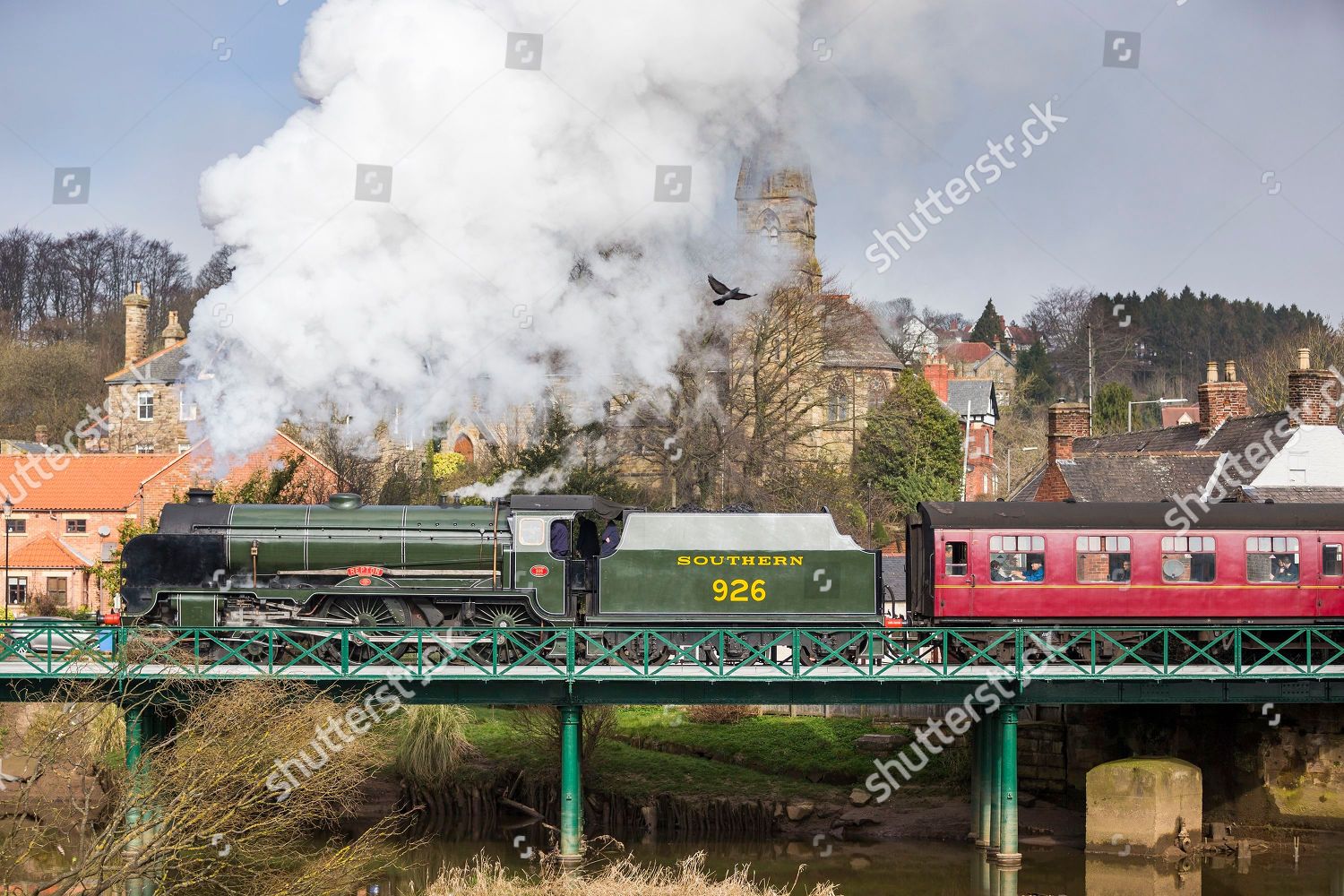 1934 Steam Locomotive 926 Repton Travels Editorial Stock Photo - Stock ...