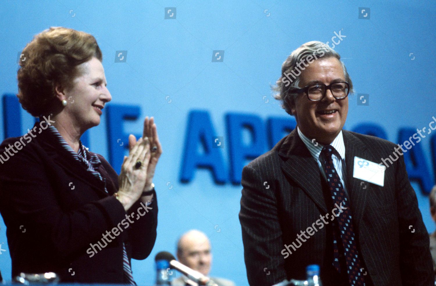 Margaret Thatcher Geoffrey Howe Editorial Stock Photo - Stock Image ...