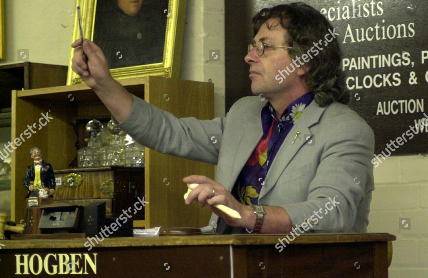 Michael Hogben Gavel Ready His Auction Editorial Stock Photo - Stock ...