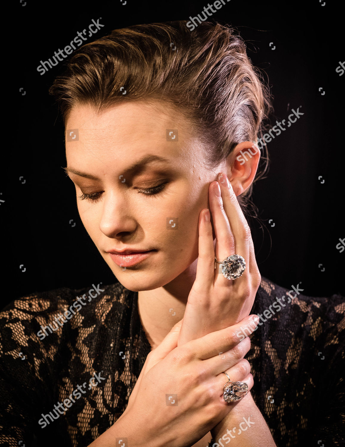 Historic Diamond Farnese Blue Go On Editorial Stock Photo - Stock Image ...