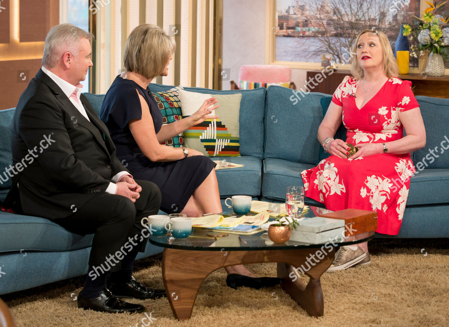 Eamonn Holmes Ruth Langsford Jayne Hardman Editorial Stock Photo ...