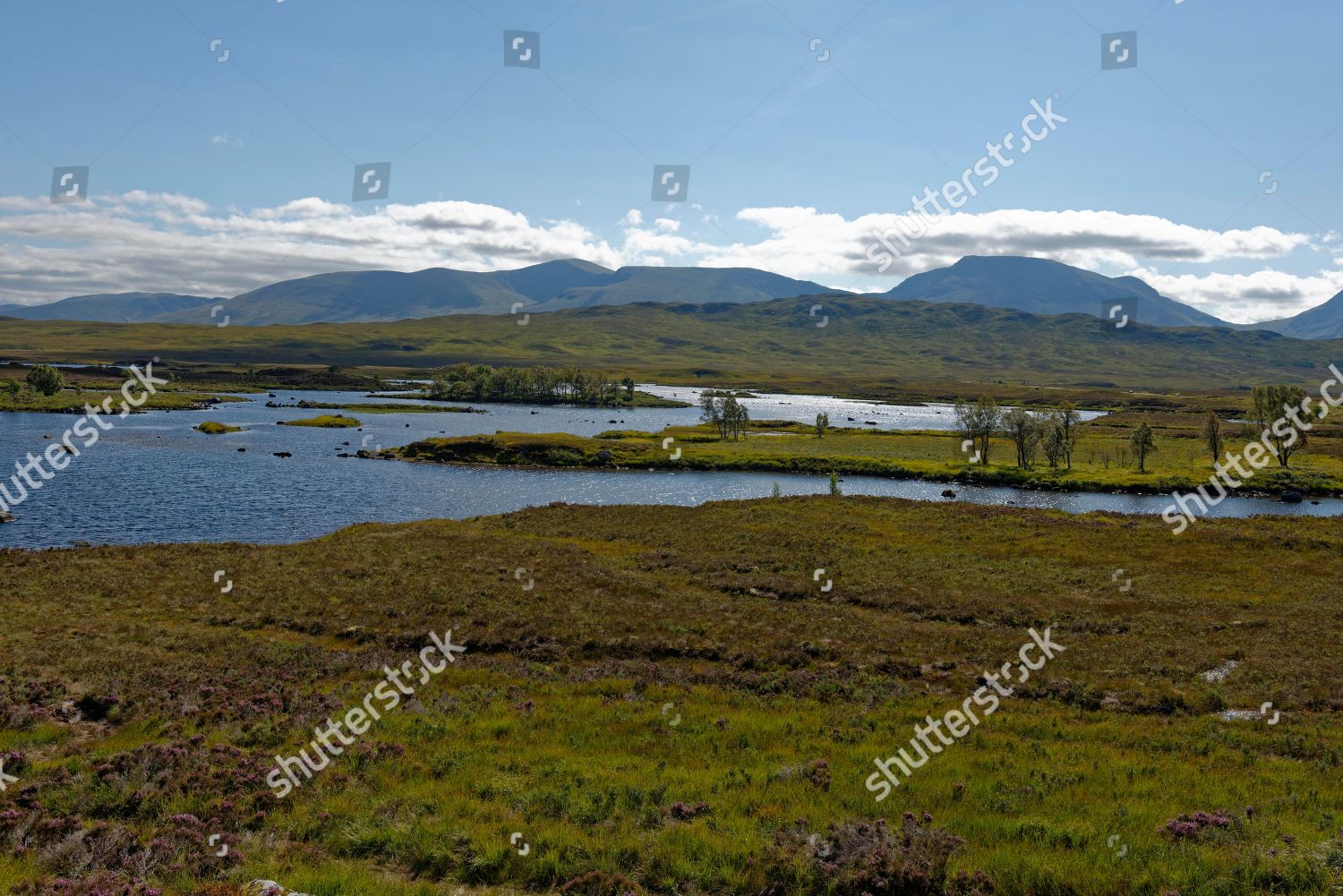 Loch Ba Loch Ba Rannoch Moor Editorial Stock Photo - Stock Image ...
