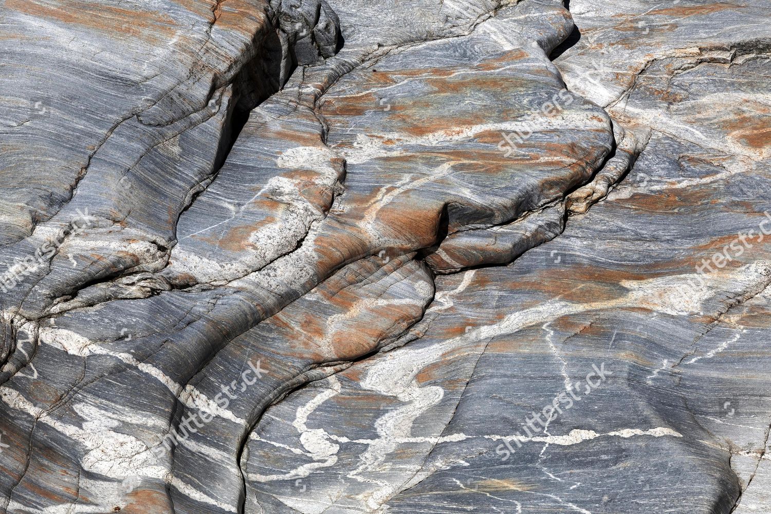 Granite Rock Formations Maggia River Maggia Editorial Stock Photo ...