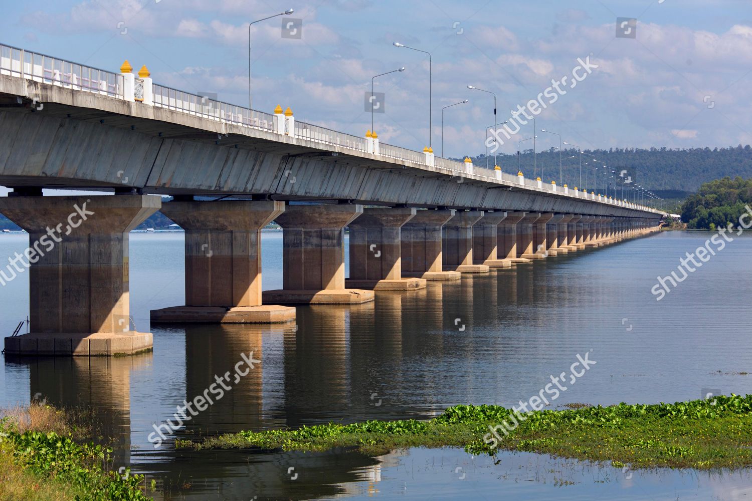 Thepsuda Bridge Over Lam Pao Lam Editorial Stock Photo - Stock Image ...