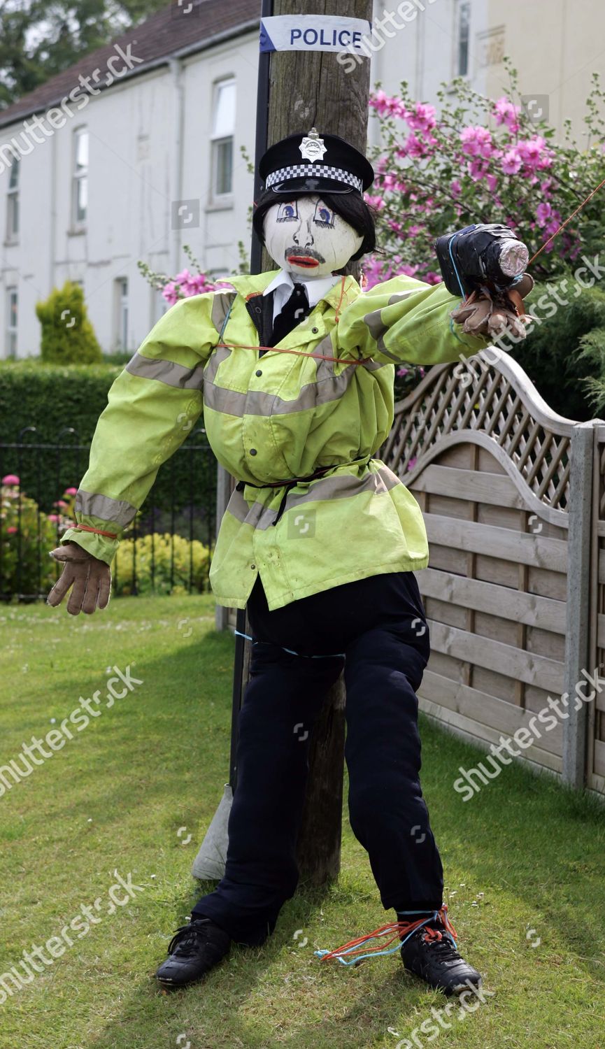 Scarecrow Fake Speed Gun Editorial Stock Photo - Stock Image | Shutterstock