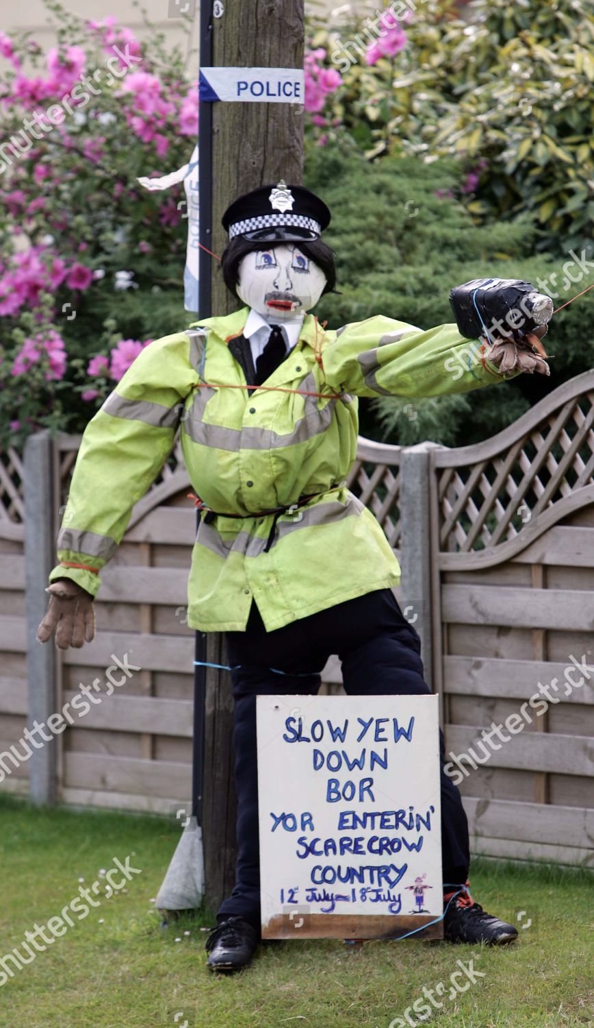 Scarecrow Fake Speed Gun Editorial Stock Photo - Stock Image | Shutterstock