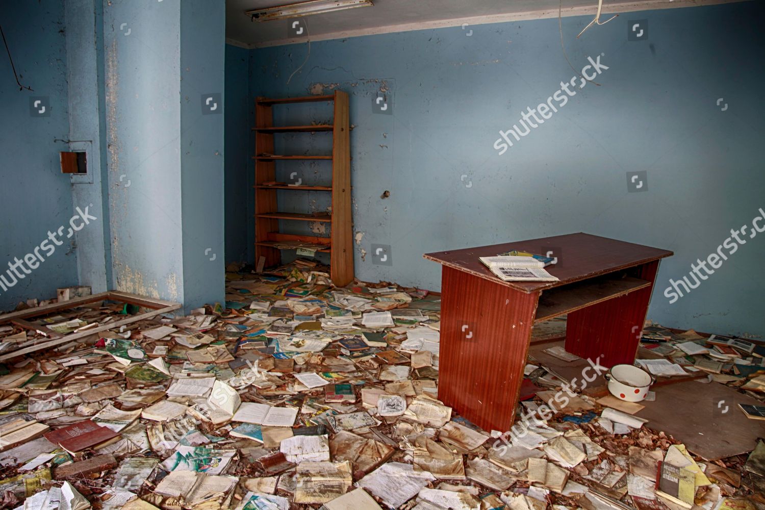 Destroyed Classroom Ghost Town Prypyat Chernobyl Editorial Stock Photo ...