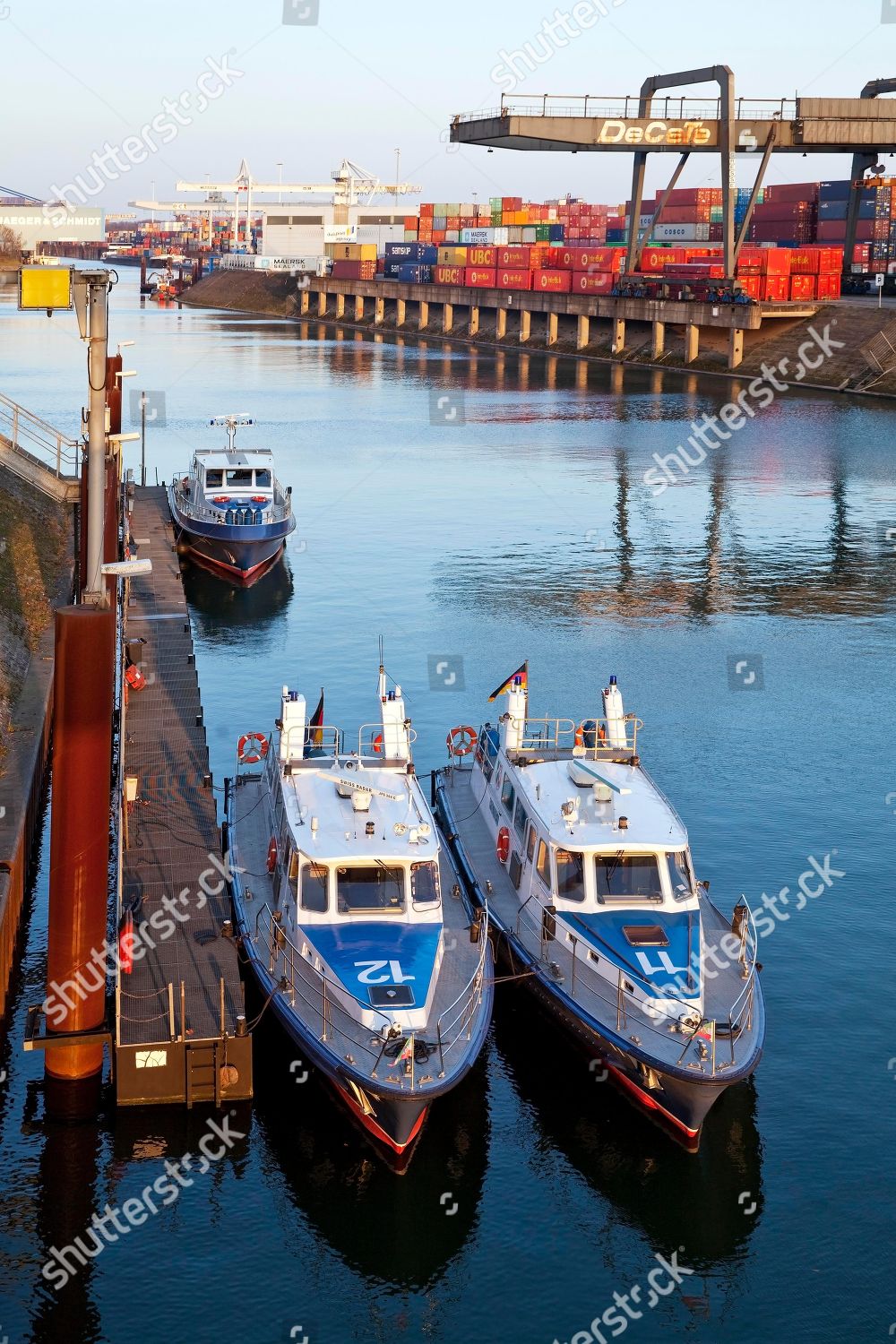 Vincke Canal Container Loading Bridge Europes Editorial Stock Photo ...