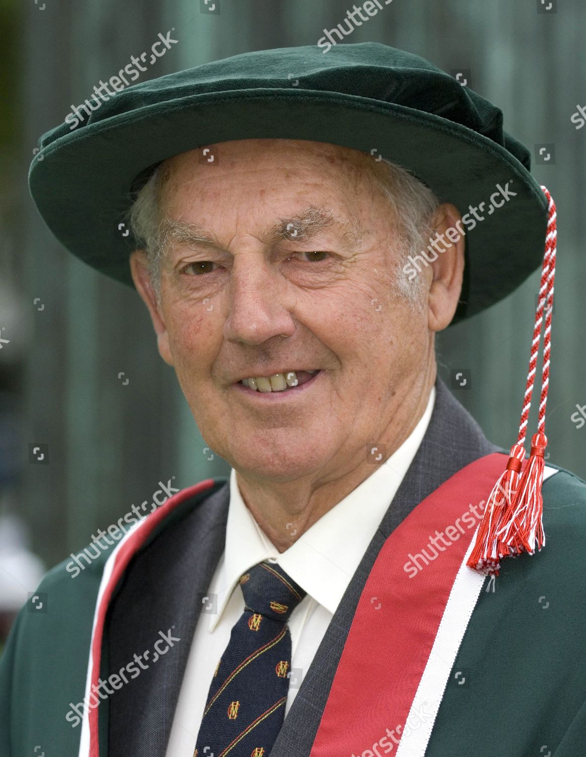 Ex Cricketer Don Sheperd Receiving Honorary Editorial Stock Photo ...