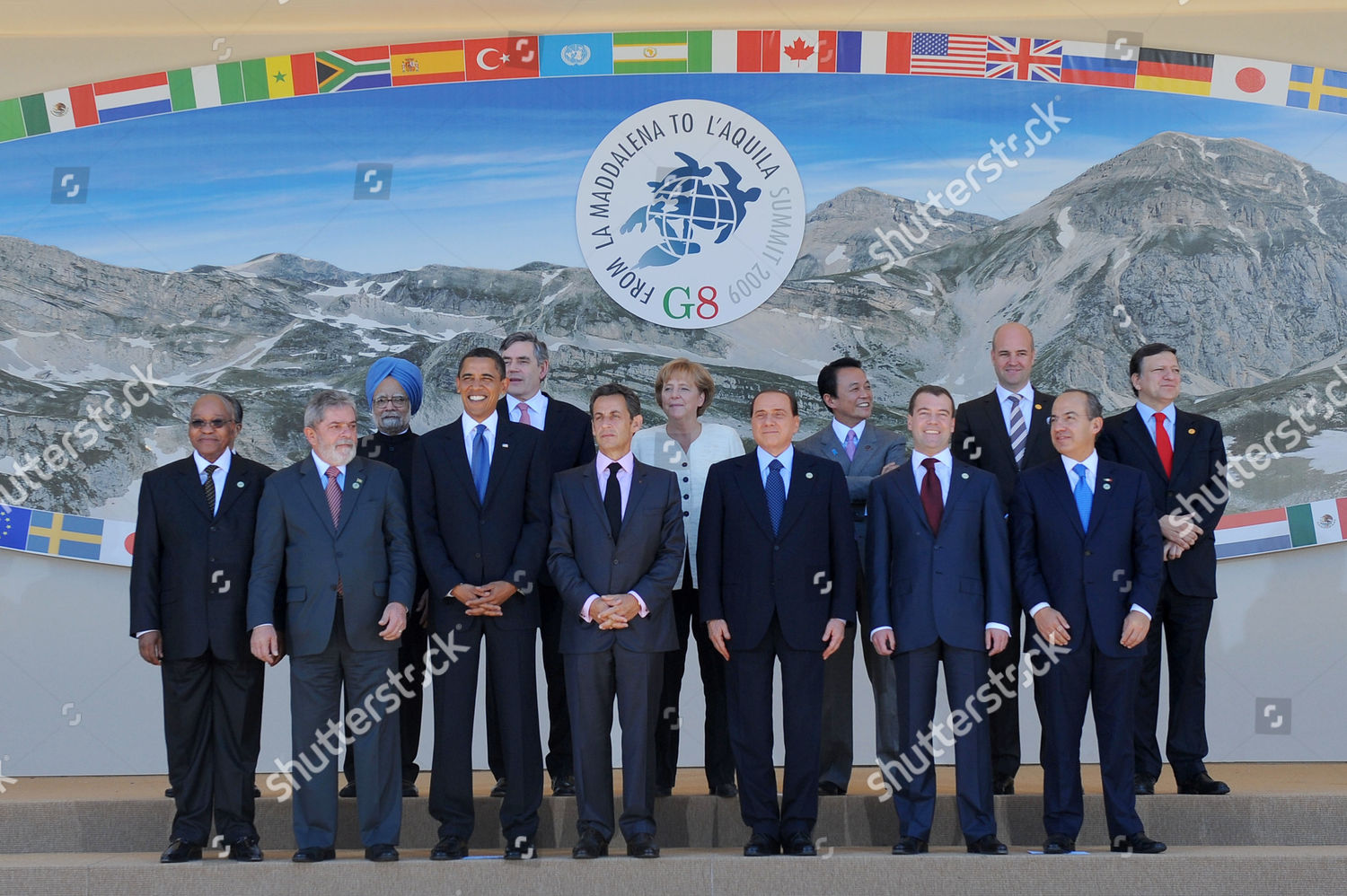World Leaders G8 Summit Editorial Stock Photo - Stock Image | Shutterstock