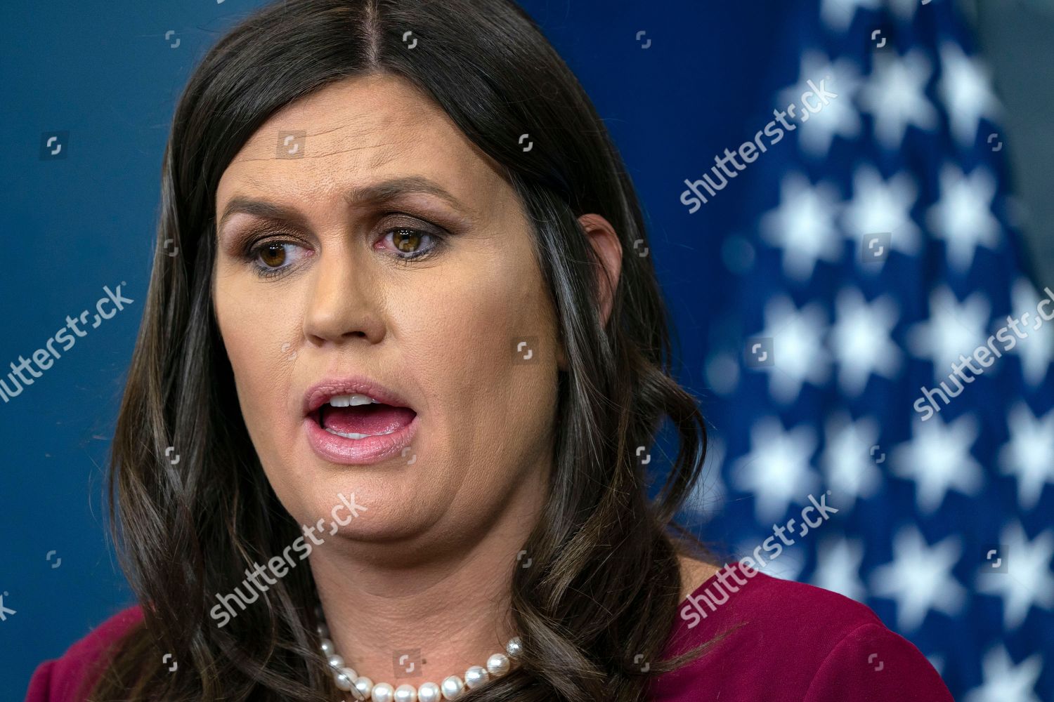 Sarah Sanders Editorial Stock Photo - Stock Image | Shutterstock