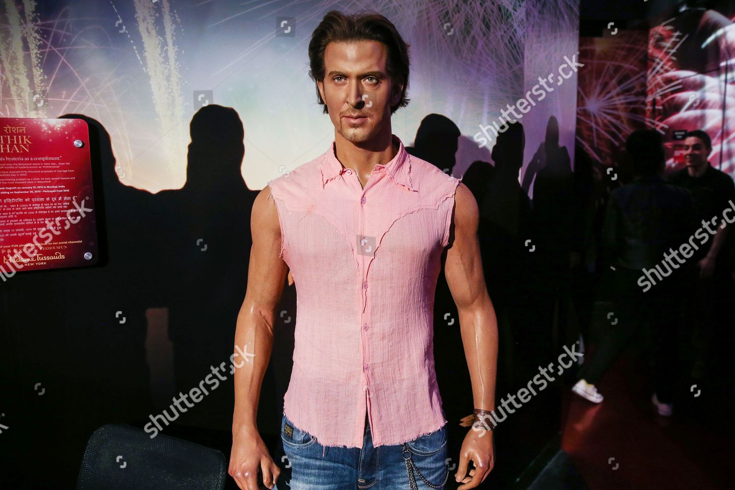 Wax Figure Indian Actor Hrithik Roshan Editorial Stock Photo - Stock ...